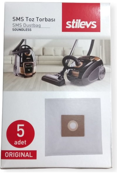 Stilevs Soundles Sms Toz Torba 5 Li Kutu