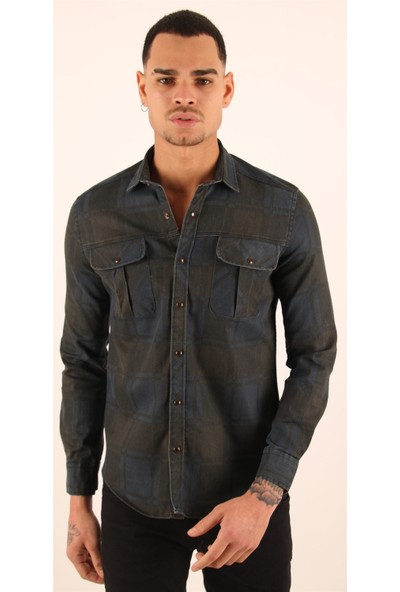 Tricko 2582 Cepli Çıtçıtlı Gömlek Tricko 2582 Cepli Çıtçıtlı Gömlek