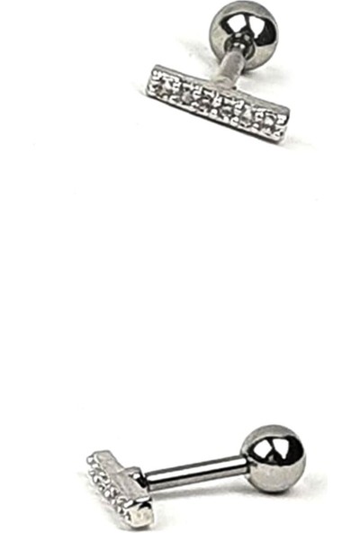 Ose Shop Zirkon Tasli 316L Anti Alerjik Cerrahi Celik Tragus Piercing Ose Shop Zirkon Tasli 316L Anti Alerjik Cerrahi Celik Tragus Piercing