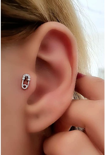 Ose Shop Çengelli Iğne Figurlu 316L Anti Alerjik Cerrahi Celik Tragus Helix Kikirdak Piercing Ose Shop Çengelli Iğne Figurlu 316L Anti Alerjik Cerrahi Celik Tragus Helix Kikirdak Piercing