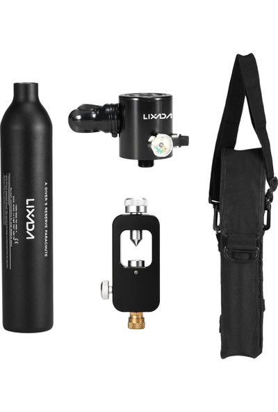 Lixada 0,5 lt Silindir Oksijen Tüpü ve Regülatör (Yurt Dışından)