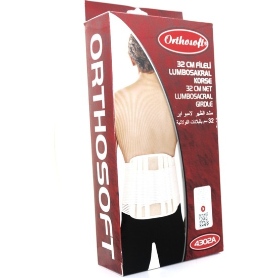 Orthosoft 32 Cm Fileli Lumbosacral Korse Fiyatı