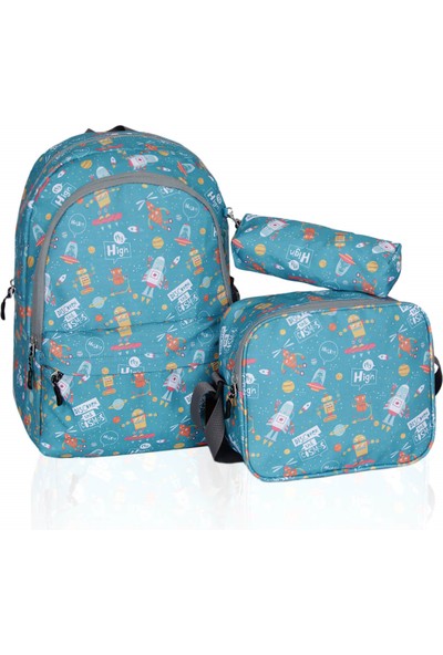 Cambridge Polo Club PLCAN2079 302 Robot Okul Çanta Seti 3'lü Cambridge Polo Club PLCAN2079 302 Robot Okul Çanta Seti 3'lü