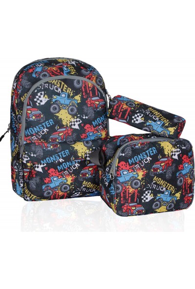 Cambridge Polo Club PLCAN2079 308 Koca Teker Okul Çanta Seti 3'lü Cambridge Polo Club PLCAN2079 308 Koca Teker Okul Çanta Seti 3'lü