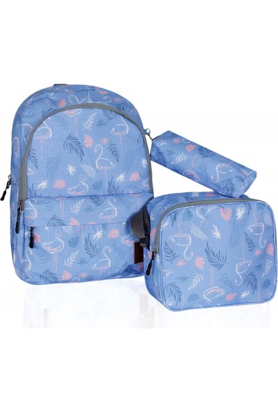 Cambridge Polo Club PLCAN2079 319 Flamingo M Okul Çanta Seti 3'lü Cambridge Polo Club PLCAN2079 319 Flamingo M Okul Çanta Seti 3'lü