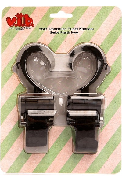 VİP Vib 360 Derece Dönebilen Puset Kancası