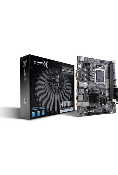 Turbox WorkTeam H81 Sata DDR3 1600MHz Usb 2.0 Vga Hdmi Ses Lan 1150P 4.Gen Anakart Turbox WorkTeam H81 Sata DDR3 1600MHz Usb 2.0 Vga Hdmi Ses Lan 1150P 4.Gen Anakart