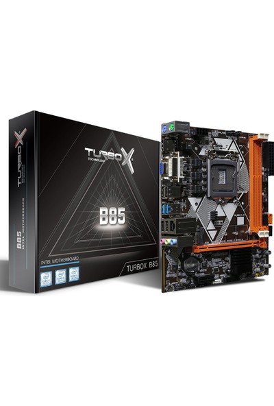 Turbox WorkTeam B85(H81) Sata M2 DDR3 1600MHz Usb 3.0 Vga Hdmi Ses Lan 1150P 4.Gen Anakart Turbox WorkTeam B85(H81) Sata M2 DDR3 1600MHz Usb 3.0 Vga Hdmi Ses Lan 1150P 4.Gen Anakart