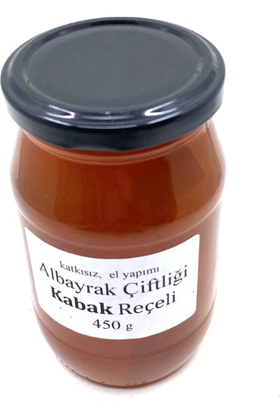 Albayrak Çiftliği Kabak Reçeli 450 gr Albayrak Çiftliği Kabak Reçeli 450 gr