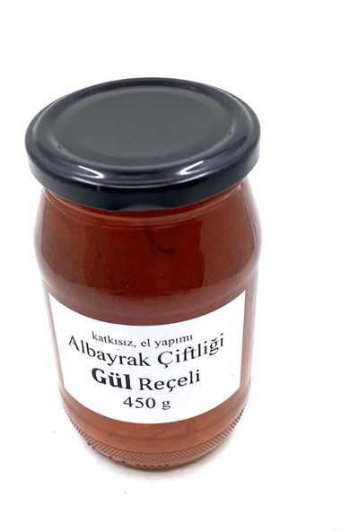 Albayrak Çiftliği Gül Reçeli 450 gr Albayrak Çiftliği Gül Reçeli 450 gr
