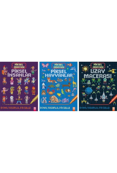 Altın Kitaplar Piksel Dünyası Seti 3 Kitap Altın Kitaplar Altın Kitaplar Piksel Dünyası Seti 3 Kitap Altın Kitaplar