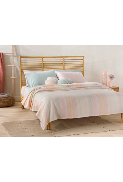 English Home Contemporary Ipliği Boyalı Tek Kişilik Pike 150 x 220 cm. Pembe - Mint English Home Contemporary Ipliği Boyalı Tek Kişilik Pike 150 x 220 cm. Pembe - Mint