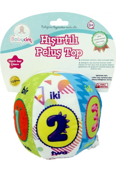 Birlik Babycim Peluş Çıngıraklı TOP 12CM