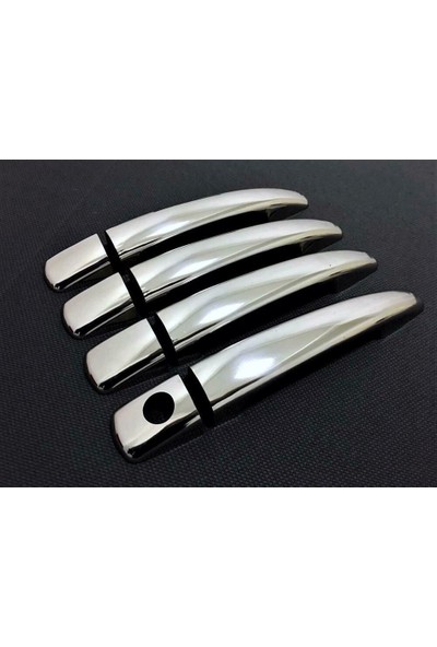 OTOTUNING53 Peugeot 207 Kapı Kolu 4 Kapı Paslanmaz Çelik : 2006-2012