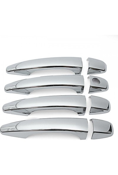 OTOTUNING53 Peugeot 208 Kapı Kolu 4 Kapı Paslanmaz Çelik 2012-