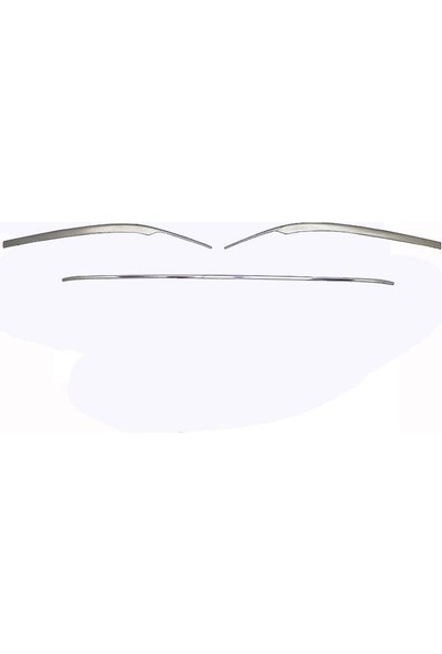 OTOTUNING53 Volkswagen Passat B8 Krom Ön Tampon Çıtası 3 Parça 2015-SONRASI