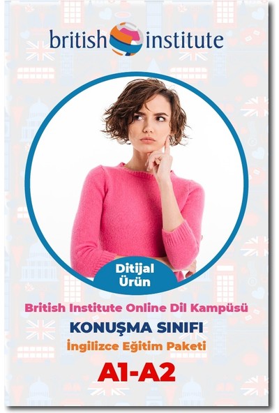 British Institute British Cafe - Konuşma Sınıfı A1-A2 Seviyesi Eğitim Paketi