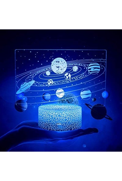 melekstore 3D Işıklı Samanyolu Gece Lambası Kumandalı melekstore 3D Işıklı Samanyolu Gece Lambası Kumandalı