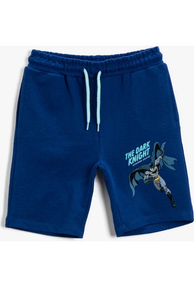 Koton Kids Batman Sort Lisansli Pamuklu