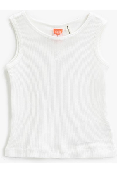 Koton Kids Pamuklu Atlet Fitilli