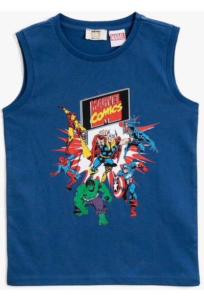 Koton Erkek Çocuk Marvel Atlet Lisanslı Pamuklu