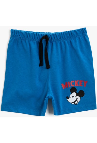 Koton Erkek Bebek Mickey Mouse Şort Lisanslı Pamuklu Koton Erkek Bebek Mickey Mouse Şort Lisanslı Pamuklu