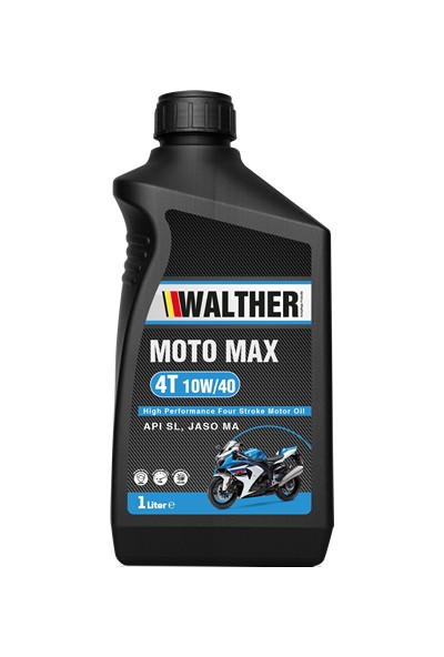 Walther Moto Max 4t 10W-40 1 Lt Walther Moto Max 4t 10W-40 1 Lt