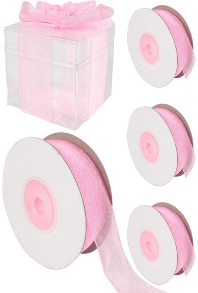 Kına Atölyesi Organze Kurdele 2 cm 25 mt 4 'lü