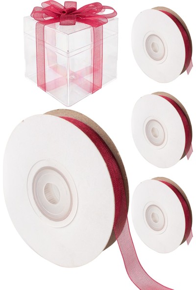 Kına Atölyesi Organize Tül Kurdela 1 cm 25 Metre 4 'lü Kına Atölyesi Organize Tül Kurdela 1 cm 25 Metre 4 'lü