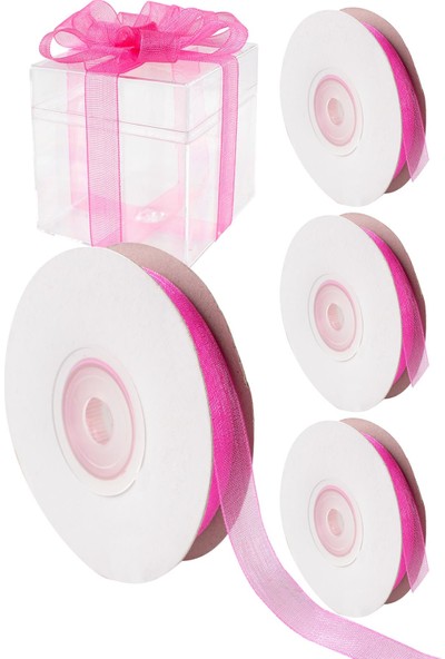 Kına Atölyesi Organze Tül Kurdela 1 cm 25 Metre 4 Adet Kına Atölyesi Organze Tül Kurdela 1 cm 25 Metre 4 Adet