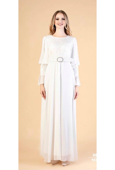 Arin Uzun Dantel Abiye