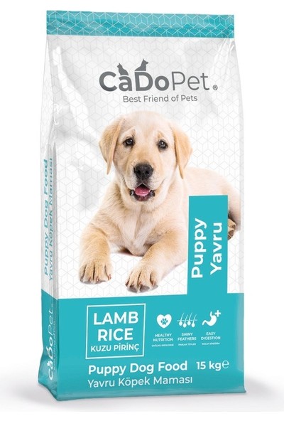 Cado Pet Cadopet Yavru Köpek Maması Kuzu Etli 15 kg