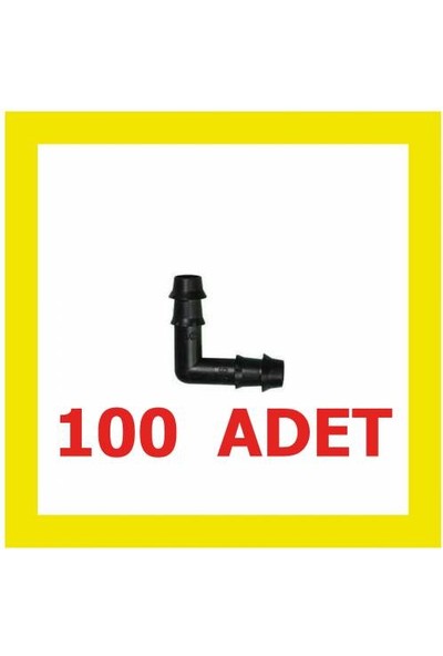 Altuntaş Damla Sulama - Le Dirsek Aparatı (100 Adet) Altuntaş Damla Sulama - Le Dirsek Aparatı (100 Adet)
