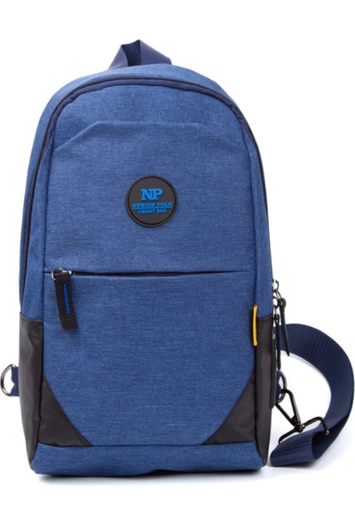 Av A Dos Unisex Keten USB Kulaklık Çıkışlı Çapraz Askılı Bel Omuz Çanta