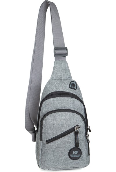 Av A Dos Unisex Keten Kulaklık Çıkışlı Çapraz Askılı Bel Omuz Çanta