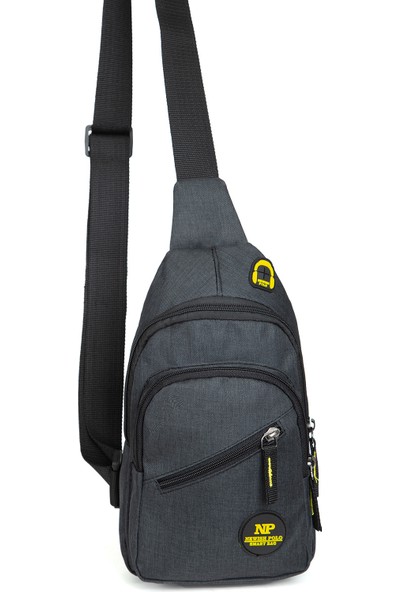 Av A Dos Unisex Keten Kulaklık Çıkışlı Çapraz Askılı Bel Omuz Çanta