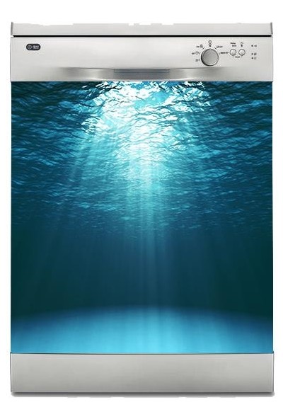 Sticker Art Bulaşık Makinesi Sticker Kaplama Beyaz Eşya Kaplama Su Altı Sticker Art Bulaşık Makinesi Sticker Kaplama Beyaz Eşya Kaplama Su Altı