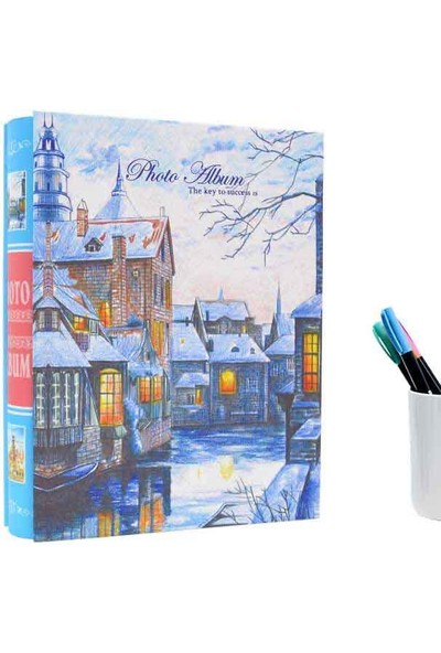 Nobbystar 100'LÜK Kutulu 15X21 Fotoğraf Albümü ( Kış Esintisi )