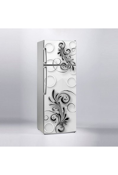 Sticker Art Buzdolabı Sticker Kaplama Dolap Kaplama Etiketi Yuvarlak Desenler