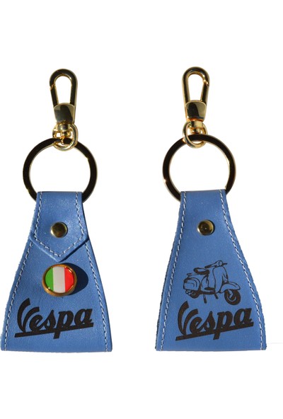 Cevo Club Hakiki Deri Vespa Anahtarlık CV-402