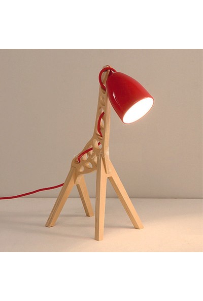 Dez Zürafa Çocuk Odası Masa Lambası