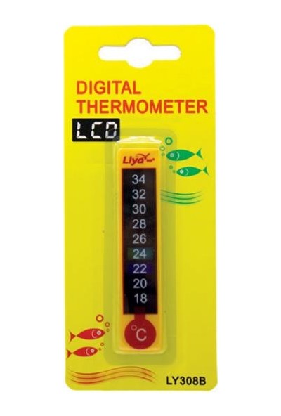 Liya 308B Dijital Akvaryum Derecesi Kendinden Yapışkanlı