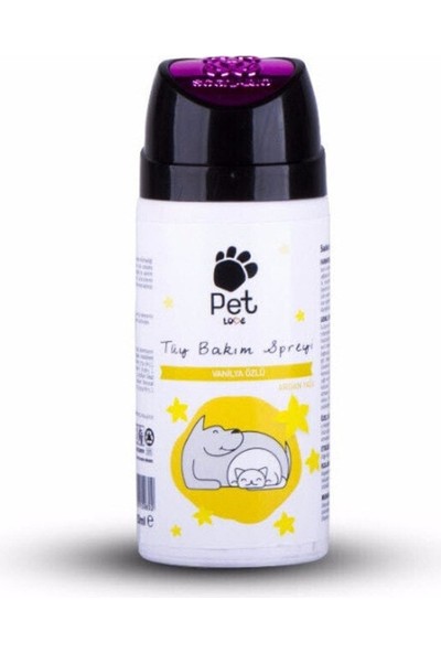 Pet Love Deri ve Tüy Bakım Spreyi 150ML Vanilya