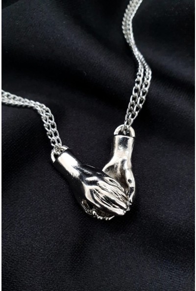 Takıconcept Ikili Mıknatıslı El Ele Kolye Sevgili-Arkadaşlık Kolyesi 2 Adet Takıconcept Ikili Mıknatıslı El Ele Kolye Sevgili-Arkadaşlık Kolyesi 2 Adet