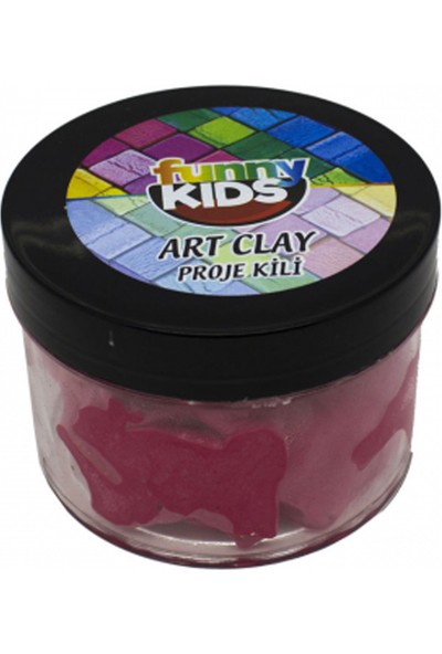 Funny Kids Art Clay Fuşya Proje Kili 570