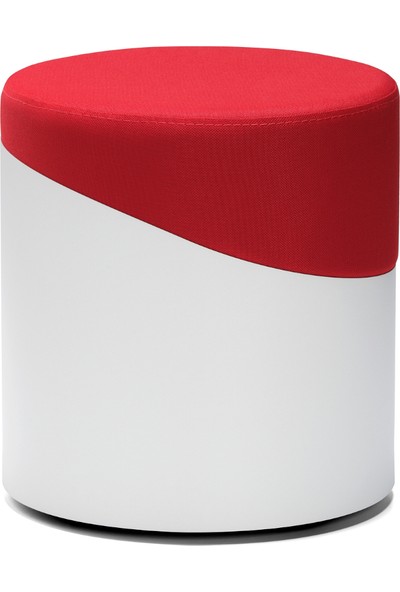 Bürotime Nar Puf Kırmızı/beyaz Bürotime Nar Puf Kırmızı/beyaz