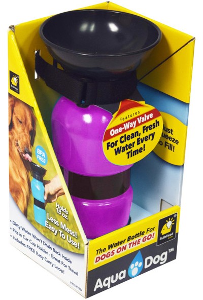 Aqua Dog Köpek Seyahat Suluğu Pembe