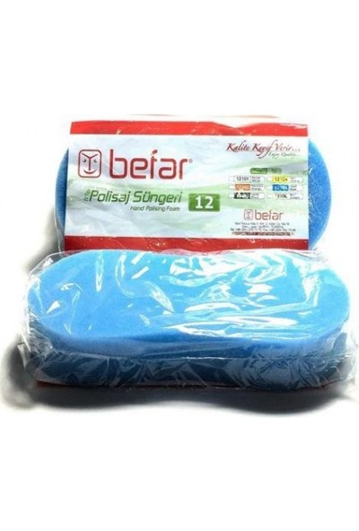 Befar Polisaj Süngeri El Tipi Pasta Için Befar Polisaj Süngeri El Tipi Pasta Için