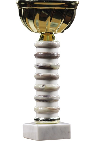 Dez Metal Altın Tas Ödül Kupası 21 cm