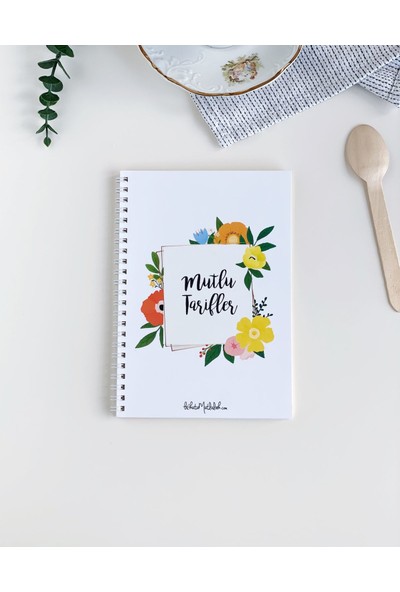 Bikutumutluluk Tarif Defteri Serisi Rengarenk Çiçekler Tarif Defteri Bikutumutluluk Tarif Defteri Serisi Rengarenk Çiçekler Tarif Defteri